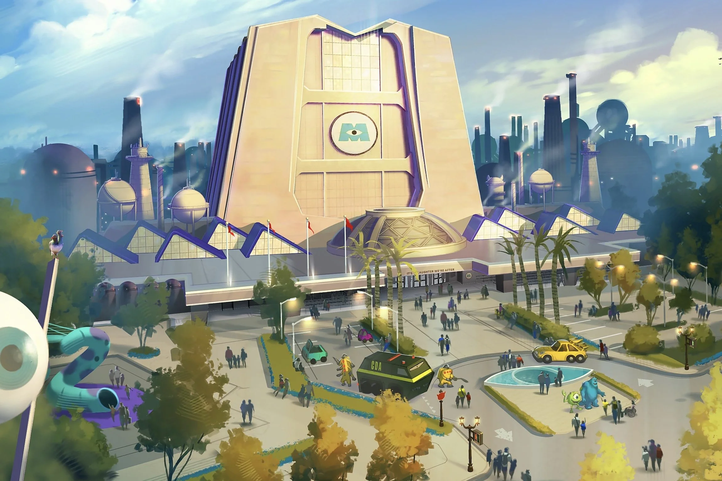 Disney Revealed New Details on Monsters, Inc. Door Vault Coaster Coming ...