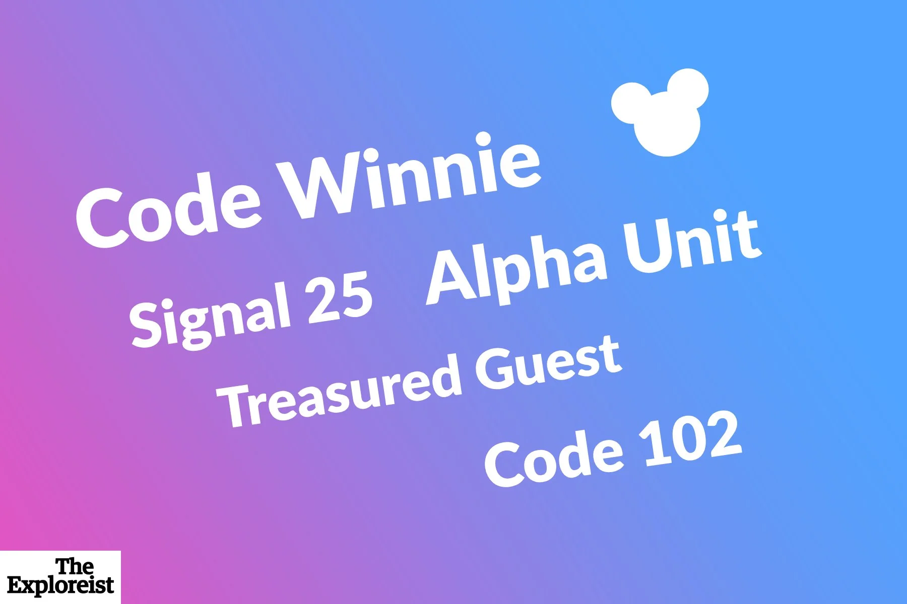 Here Are the Secret Codes Disney Parks Cast Members Use to Deal With ...