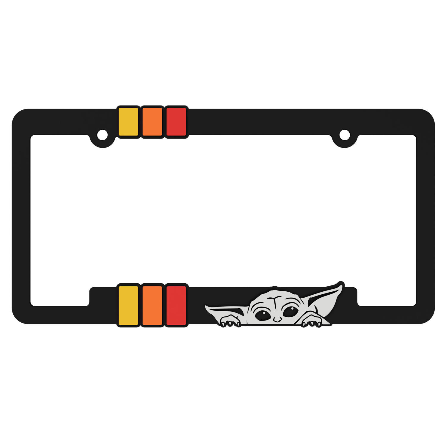 Starwars Stormtrooper License Plate Frame Bracket — Custom Car Gear ...
