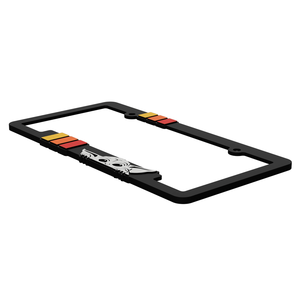 Starwars Stormtrooper License Plate Frame Bracket — Custom Car Gear ...