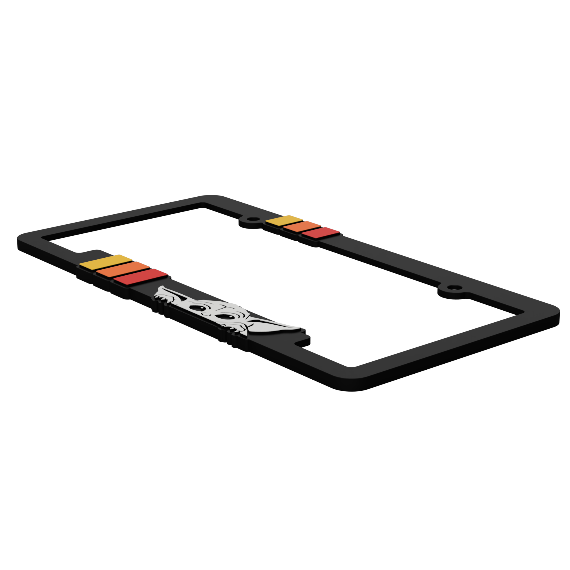 Starwars Stormtrooper License Plate Frame Bracket — Custom Car Gear ...