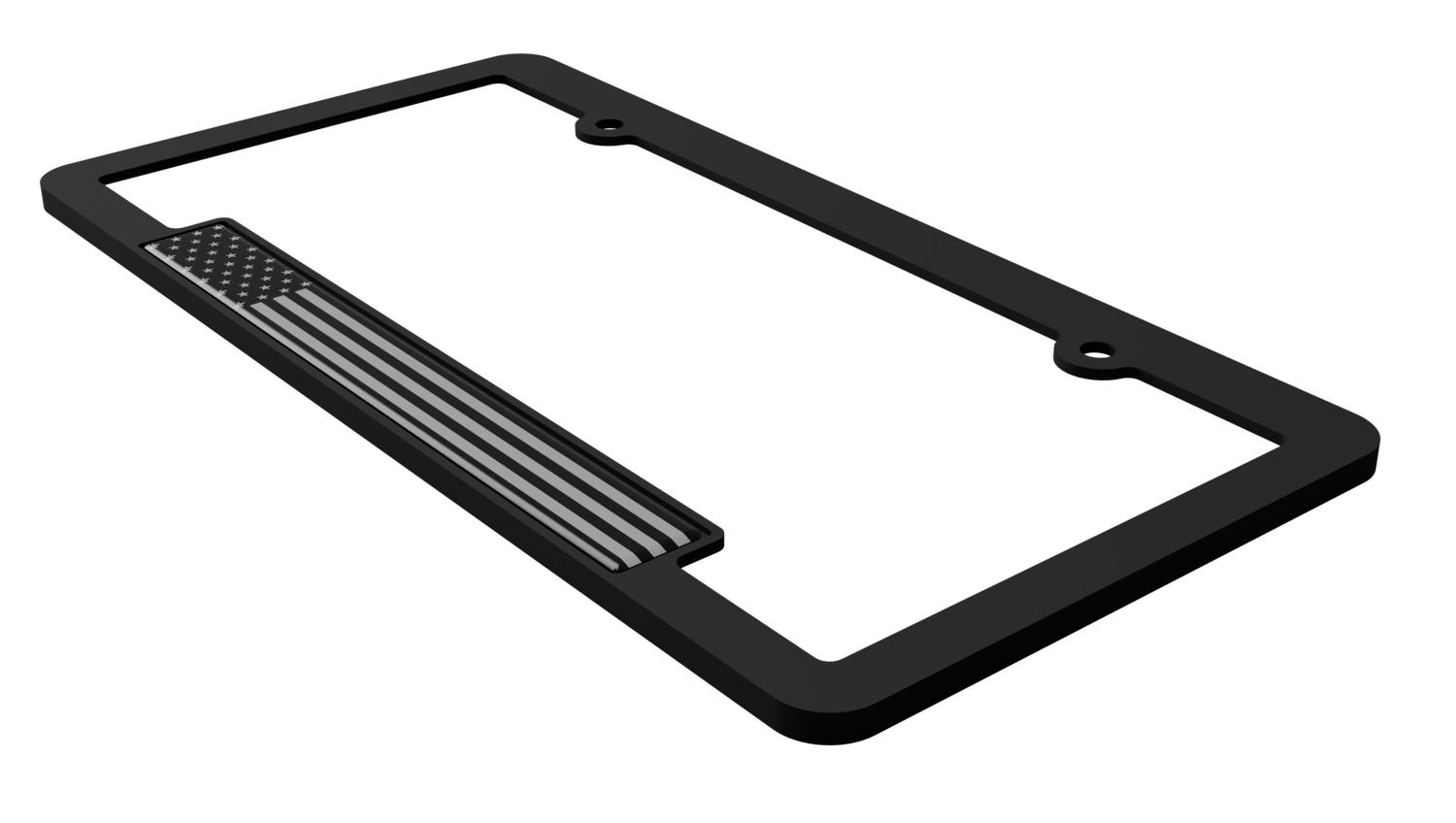 American Flag License Plate Frame — Custom Car Gear MODS & Accessories
