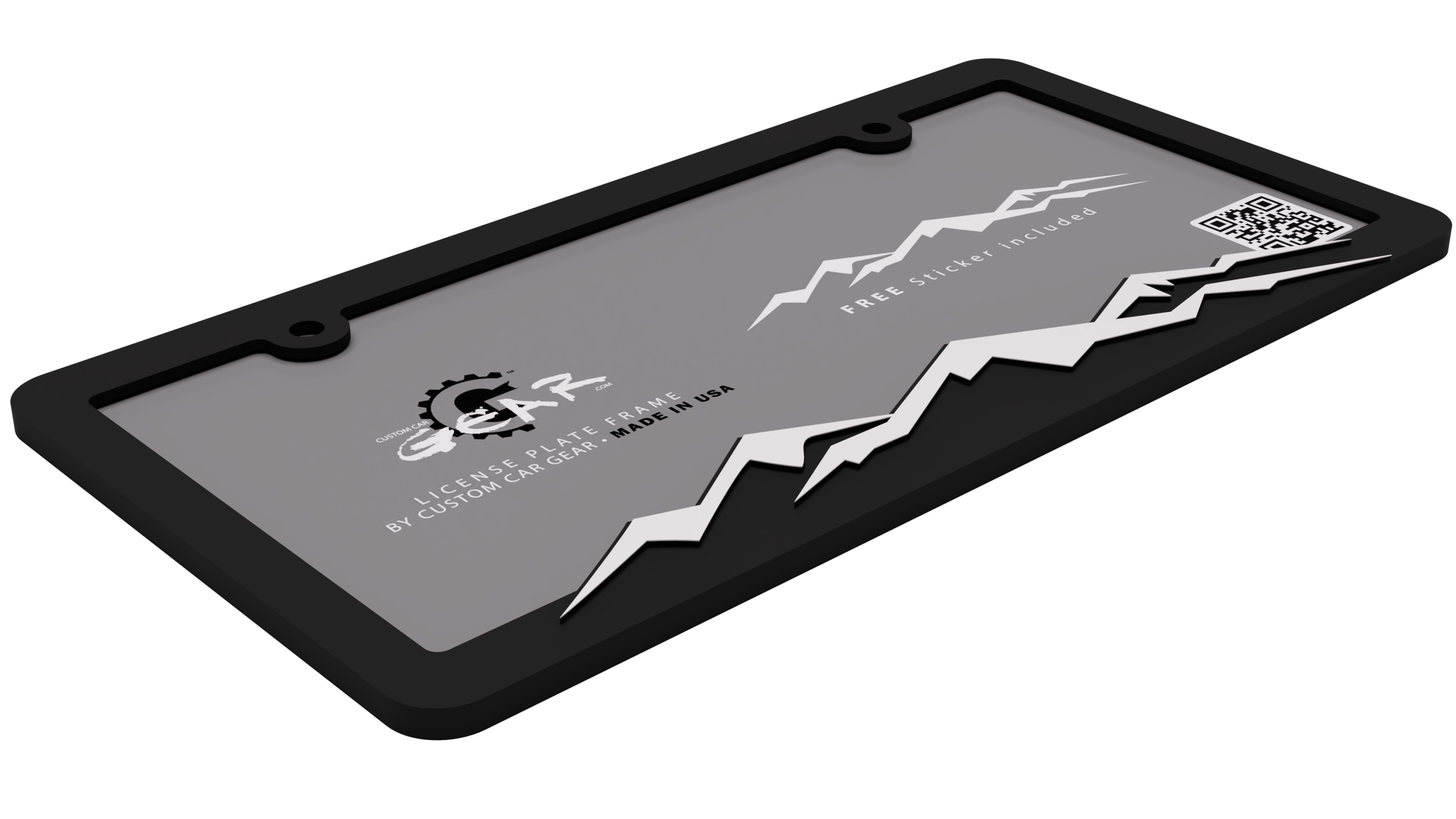 Retro Yoda License Plate Frame Bracket — Custom Car Gear MODS & Accessories