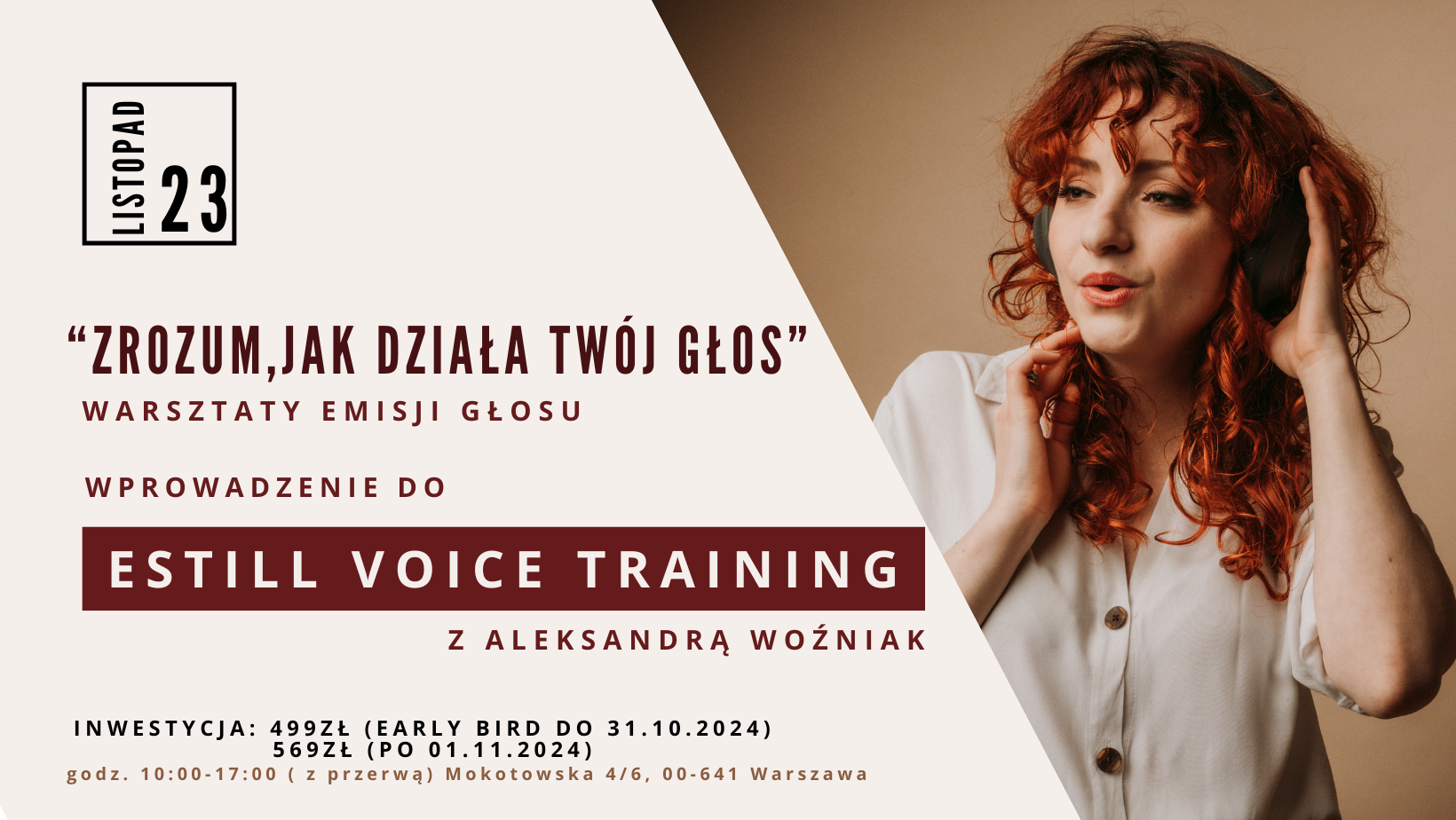 Voice Arts. Studio Głosu - Emisja Głosu | Lekcje Śpiewu | Warsztaty ...