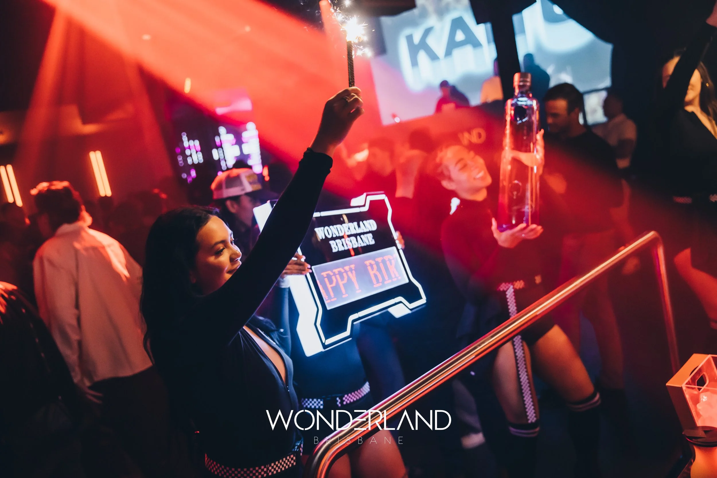 VIP TABLES — Wonderland Brisbane