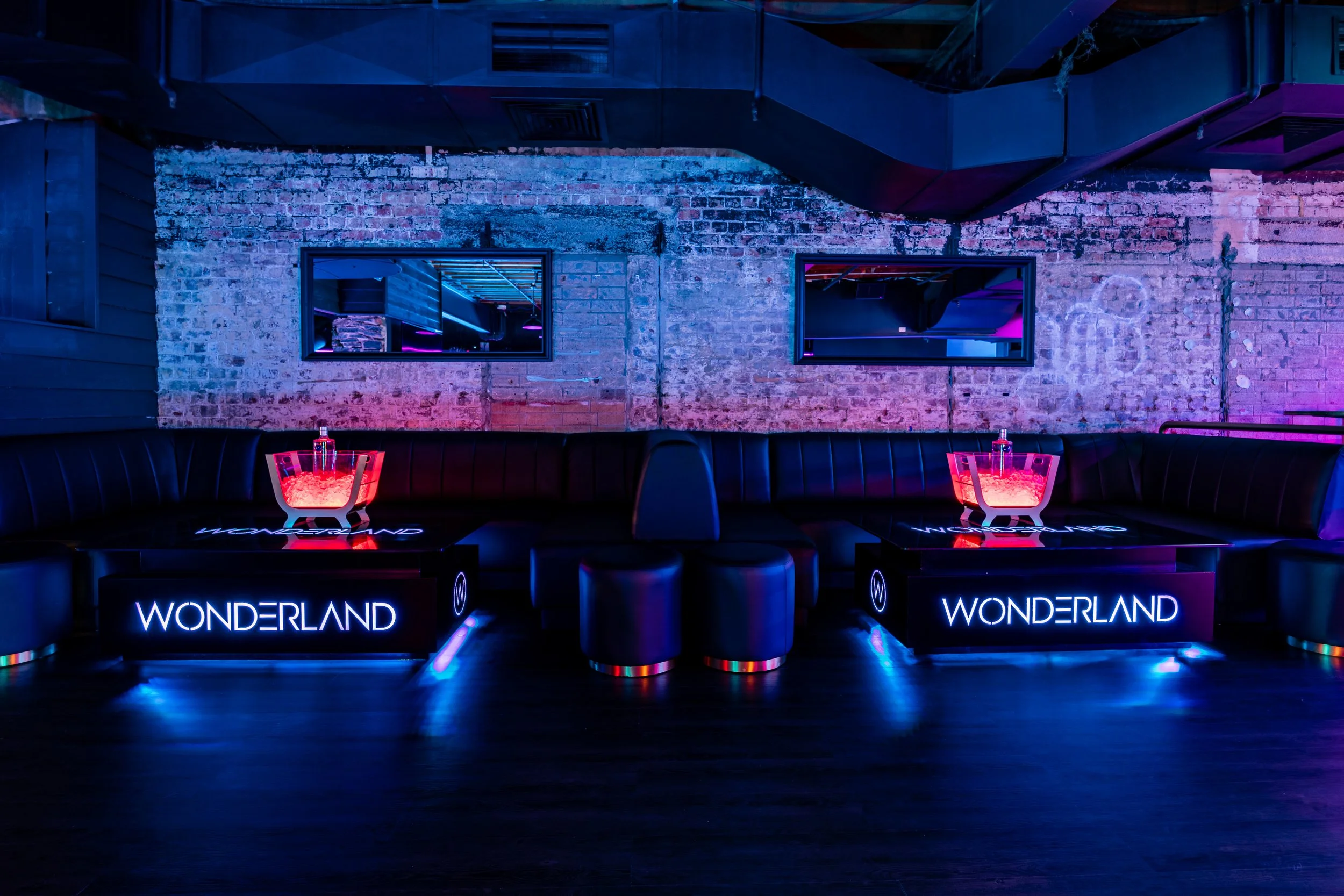 VIP TABLES — Wonderland Brisbane