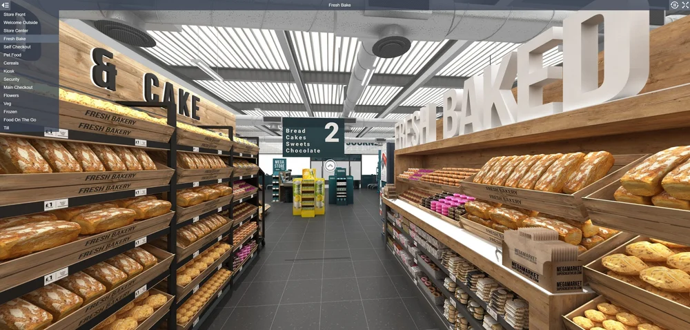 Supermarket 3D Visualisation & VR Experience — SuperCreative 3D ...