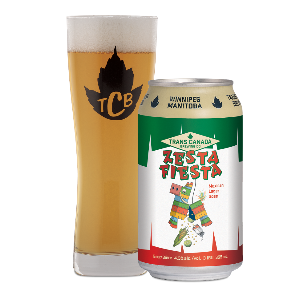 Zesta Fiesta Mexican Lager Gose — Trans Canada Brewing Company
