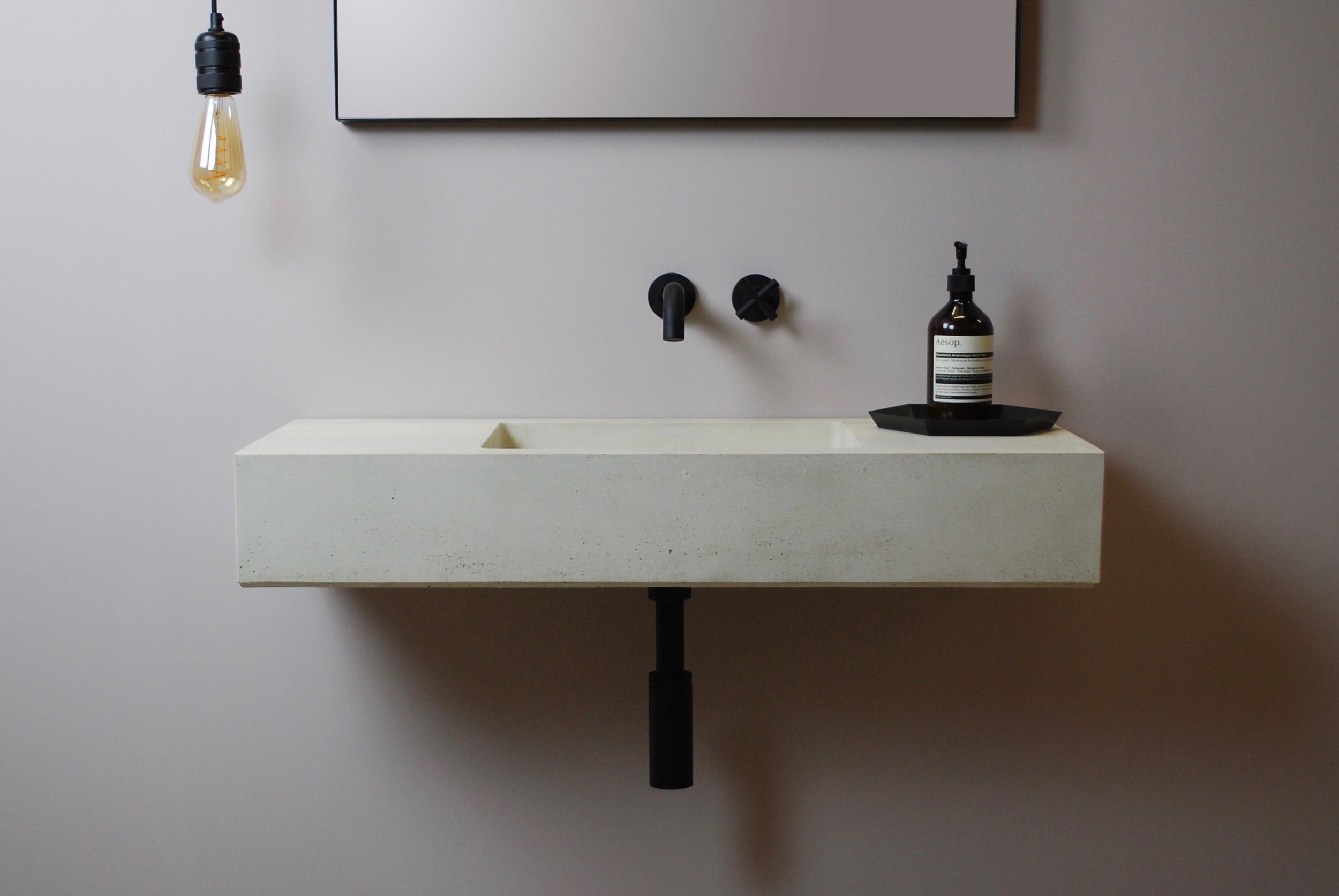 The basins — FORMED / concrete basins