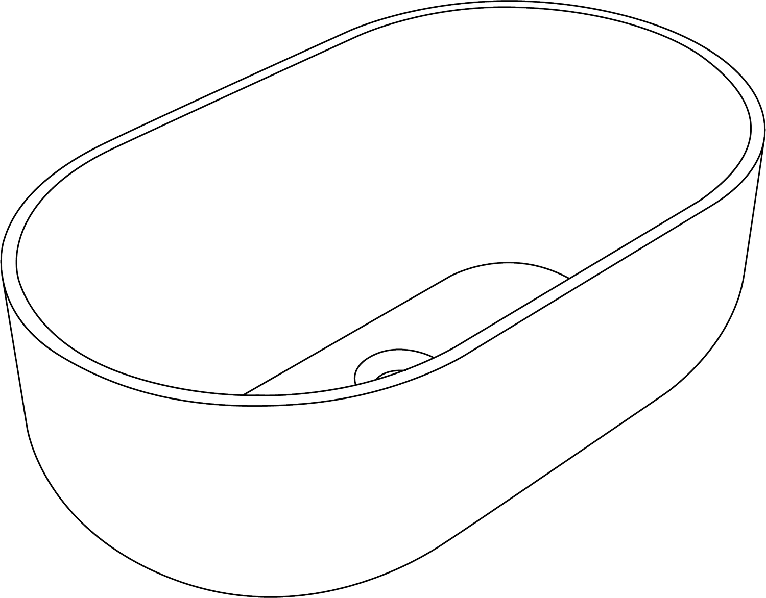 Oyin pill basin — FORMED / concrete basins