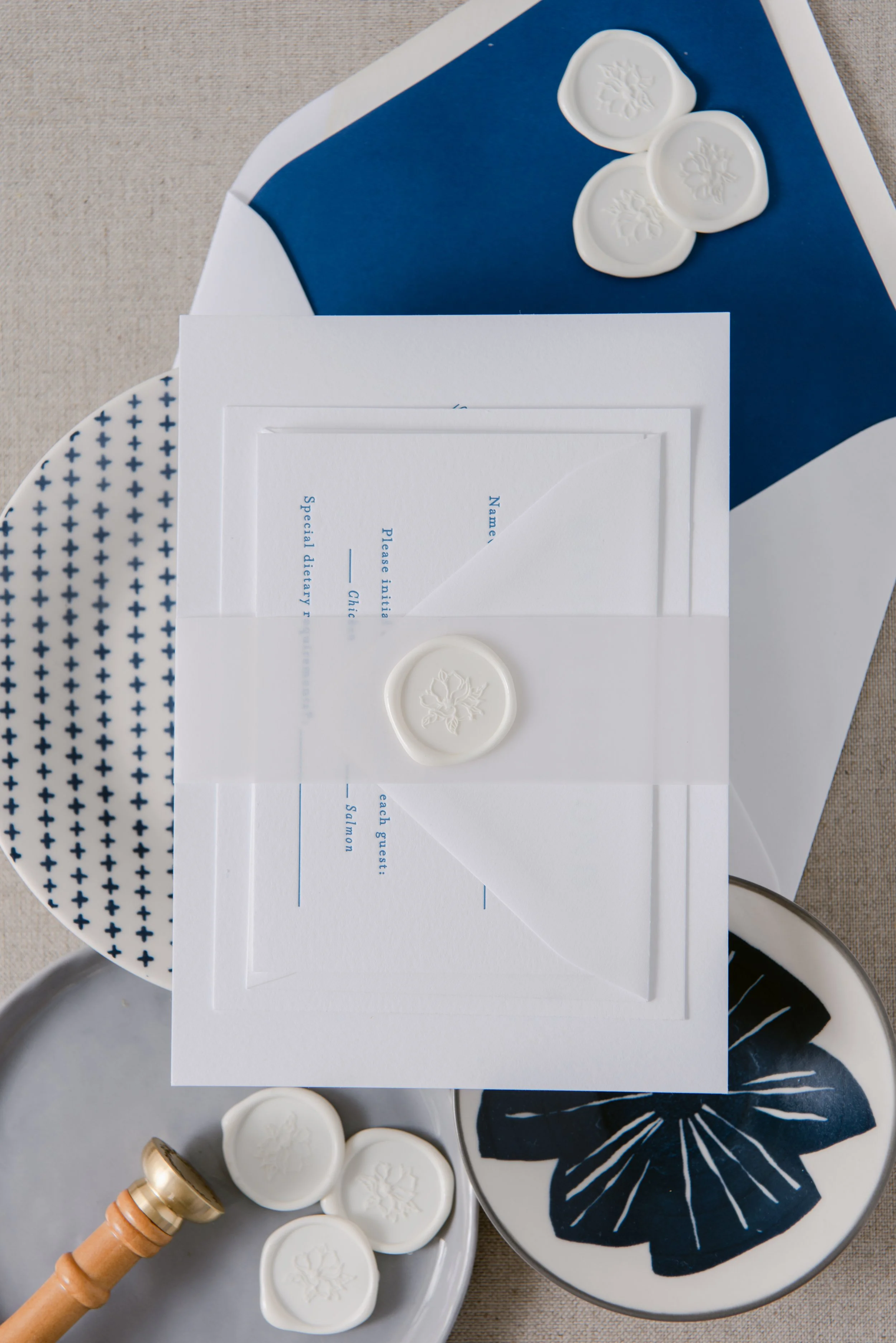 Venue Artwork Envelope Liner | Embellishments | Wedding Invitation ...