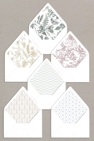 Venue Artwork Envelope Liner | Embellishments | Wedding Invitation ...