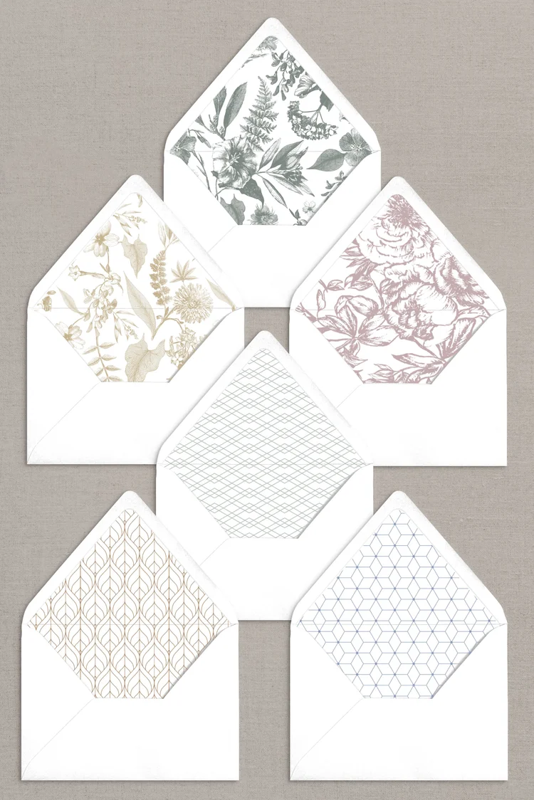 Venue Artwork Envelope Liner | Embellishments | Wedding Invitation ...
