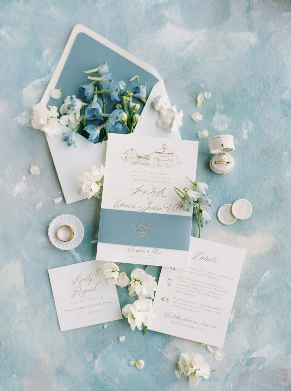 Inside a Semi-Custom Suite: The Darcy Collection — Reverie Paper Co.