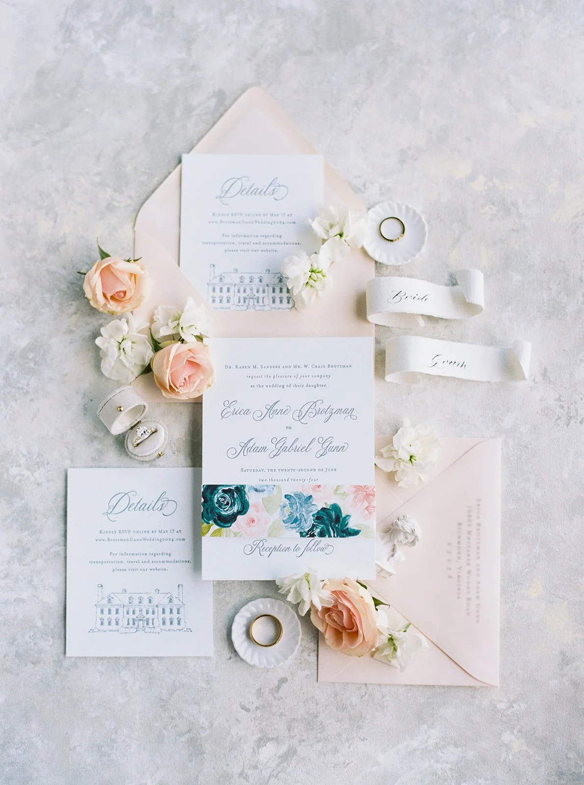 Inside a Semi-Custom Suite: The Darcy Collection — Reverie Paper Co.