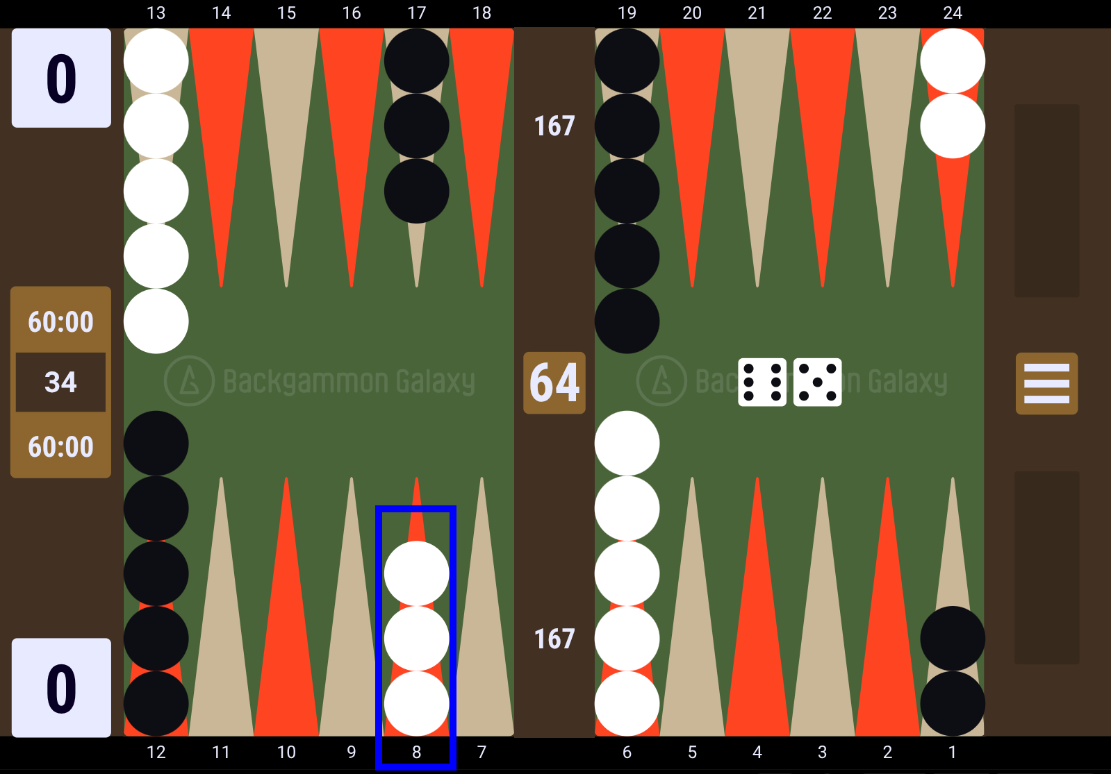 How to Set Up a Backgammon Board: The Official Starting Position — Backgammon Galaxy - Play ...