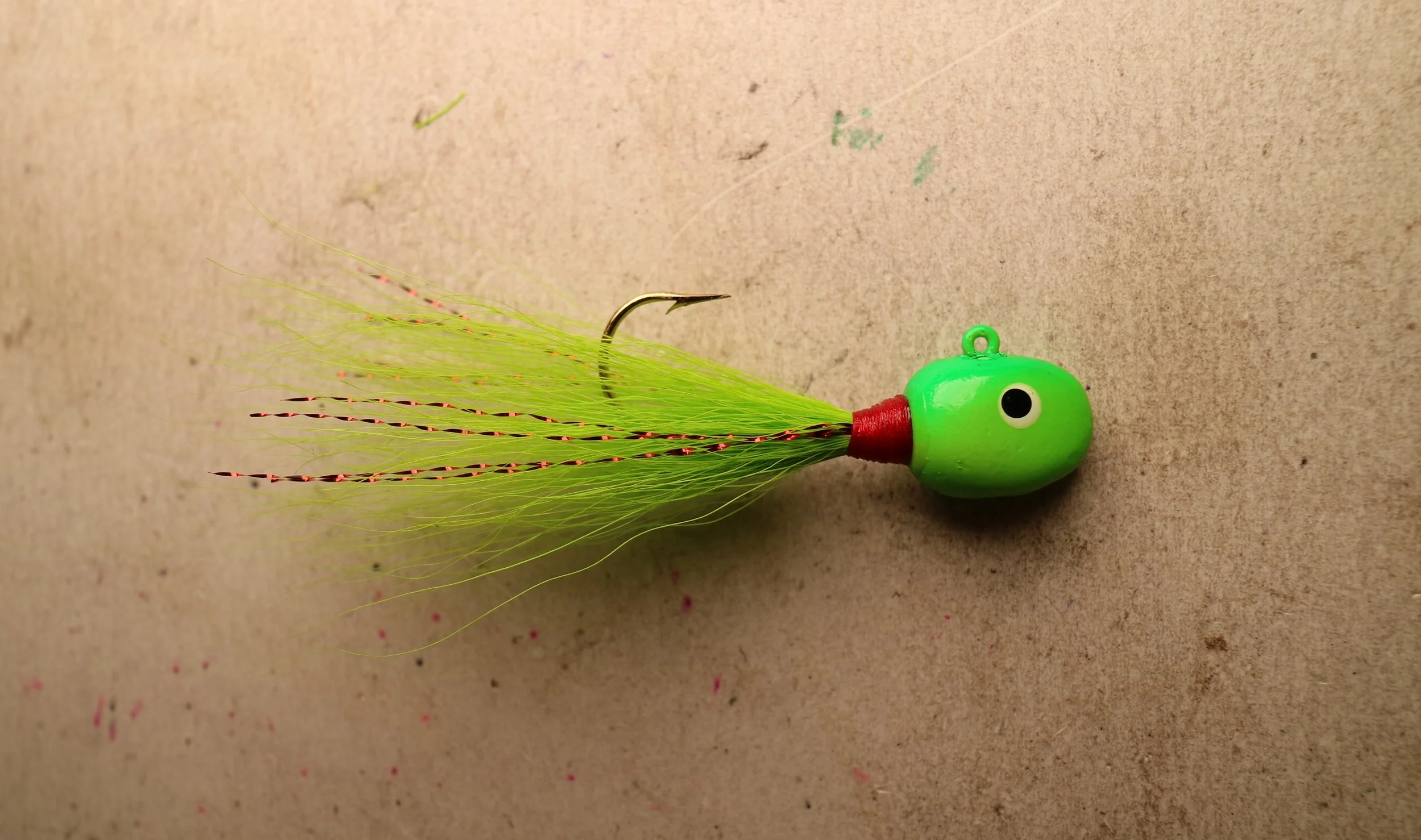 AirHeads - Barumba — JayWirth hand tiedwalleye streamer