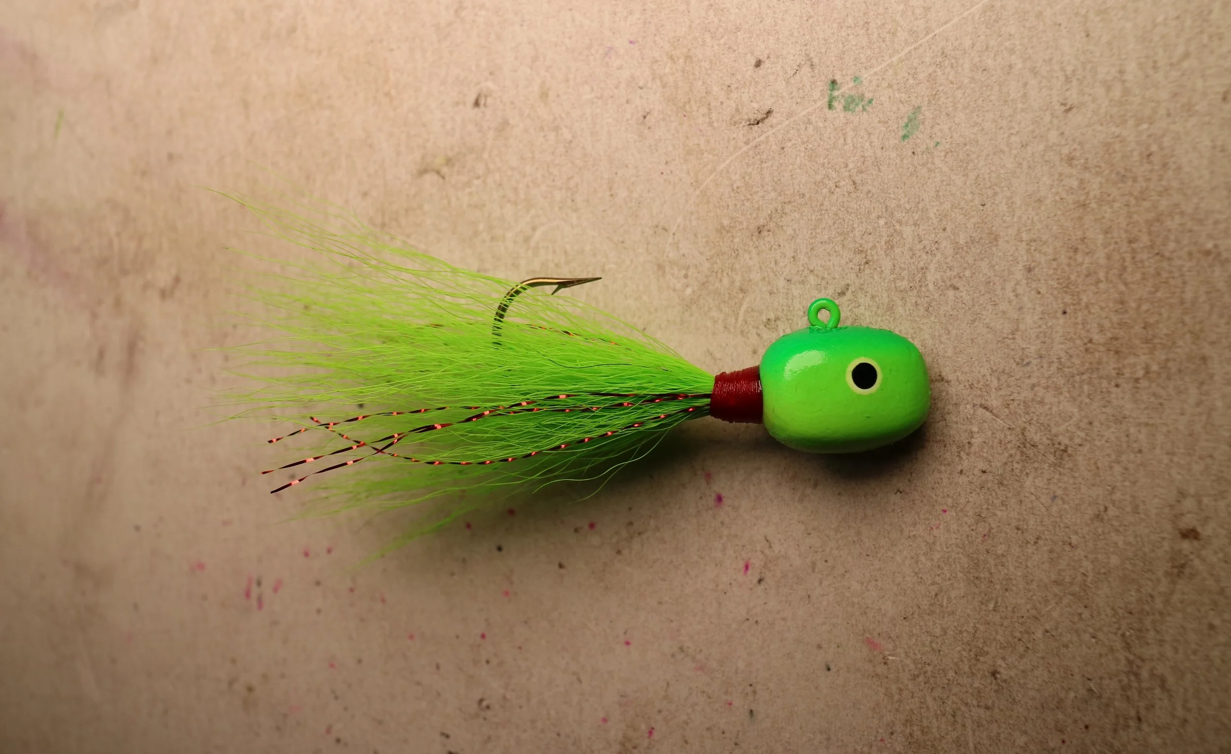 AirHeads - Barumba — JayWirth hand tiedwalleye streamer