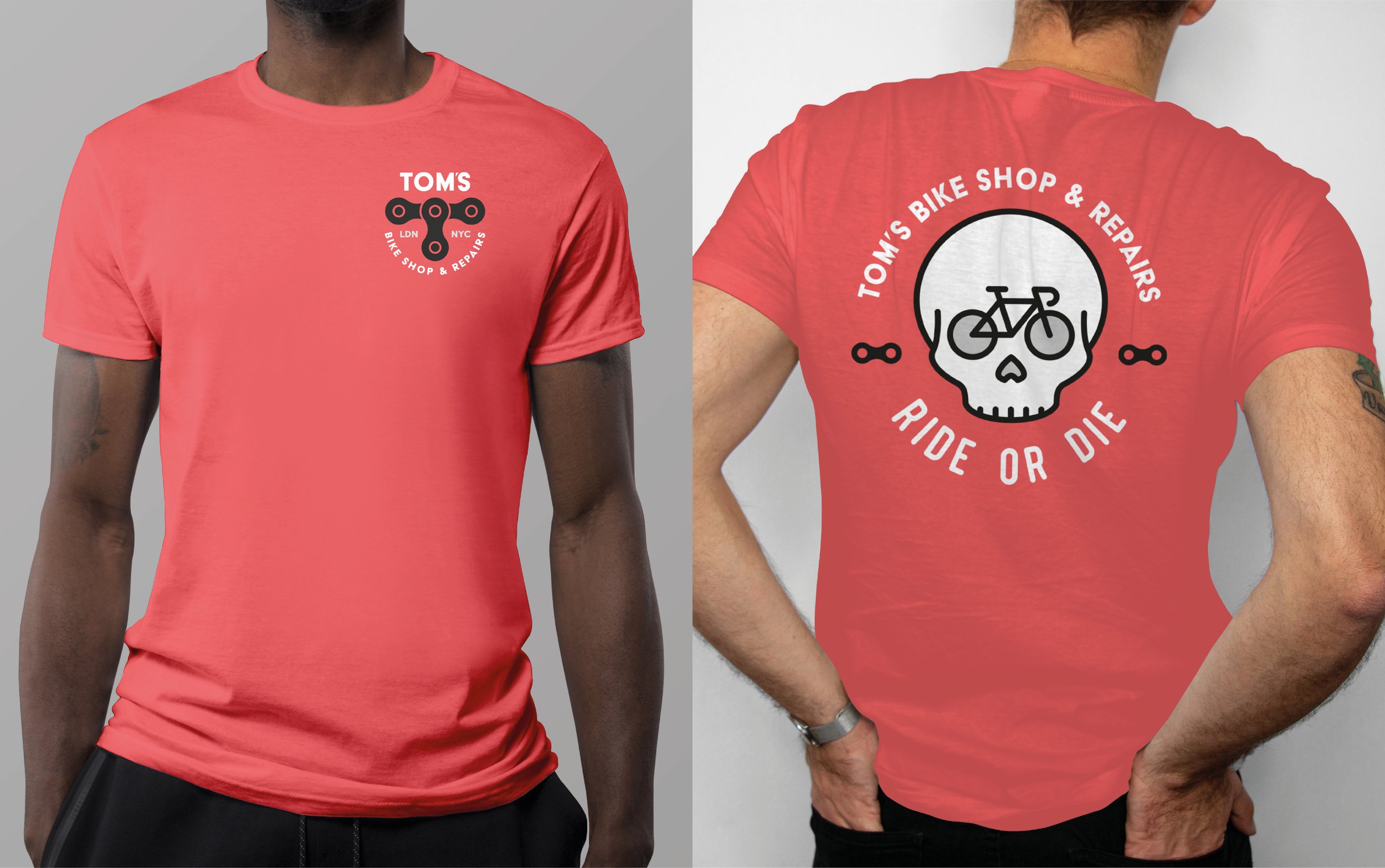 Tom's Bike Shop — Xander Harper Creative