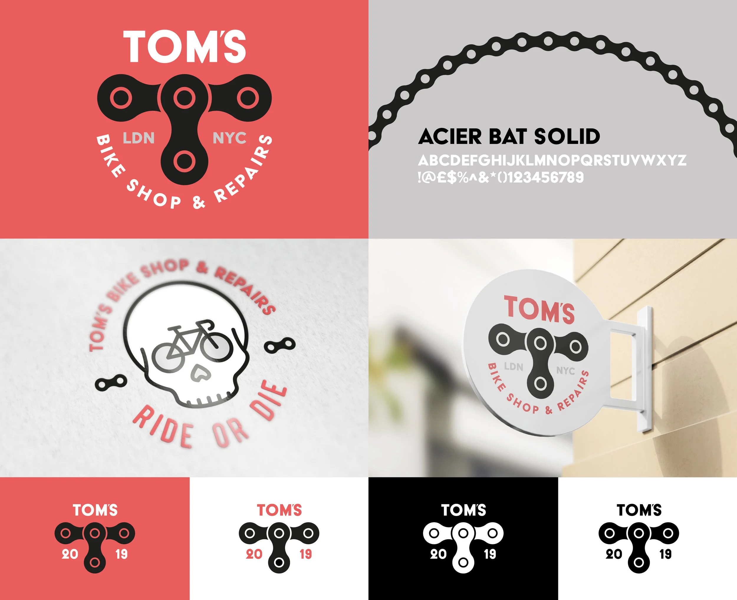 Tom's Bike Shop — Xander Harper Creative