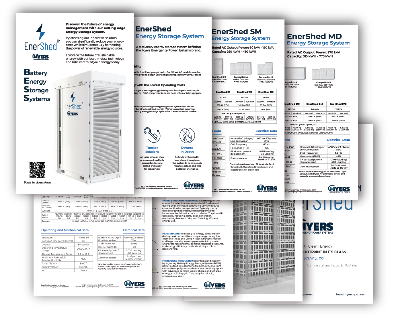 EnerShed (BESS) - Myers Emergency Power Systems