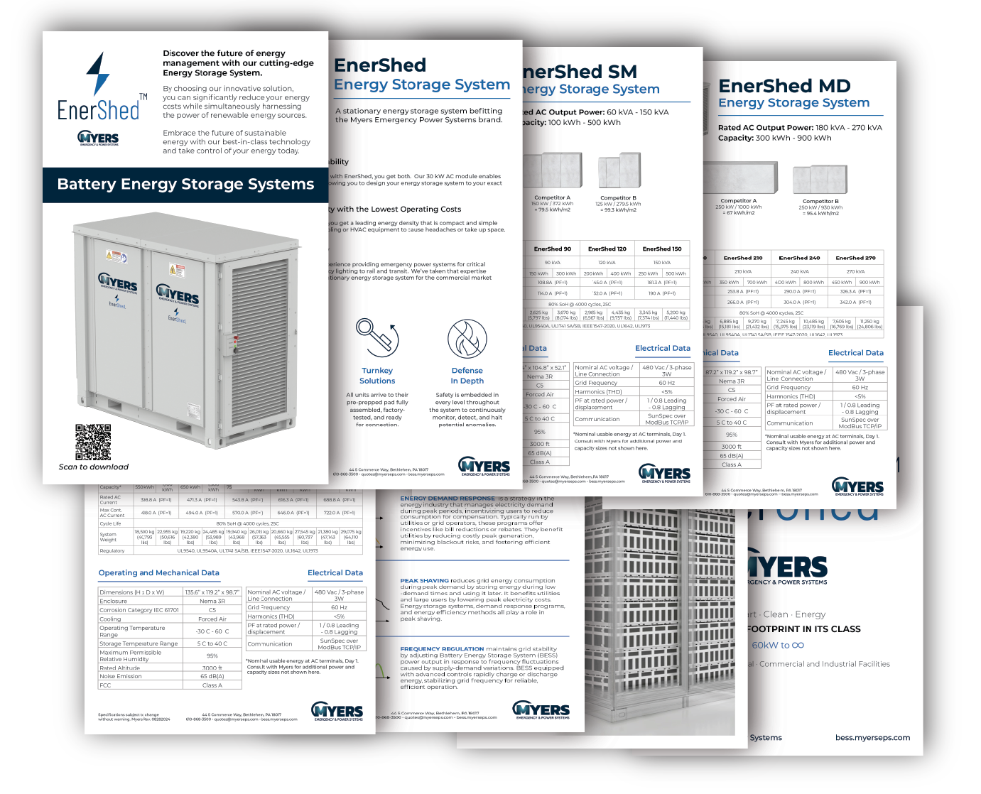 EnerShed (BESS) - Myers Emergency Power Systems