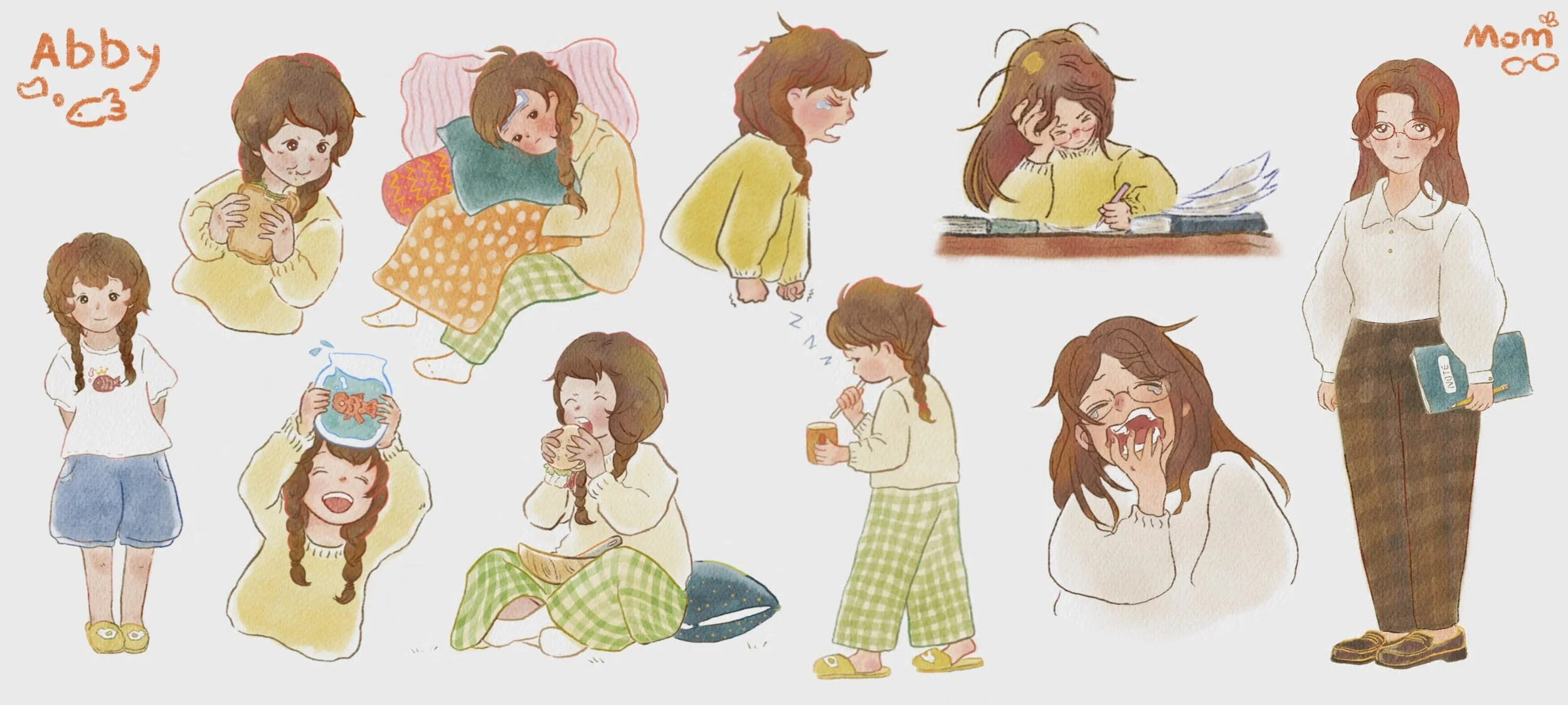 Yuuuee Illustration