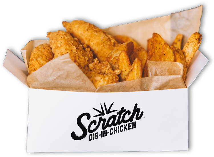 Scratch Dig-In-Chicken