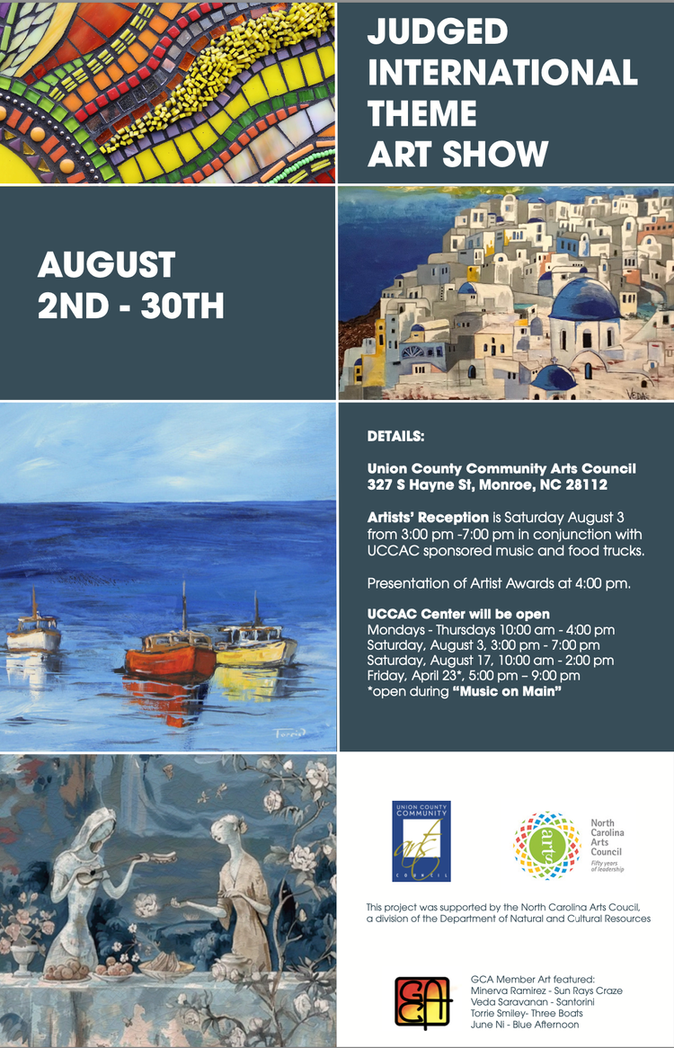Upcoming Shows — Guild of Charlotte Artists