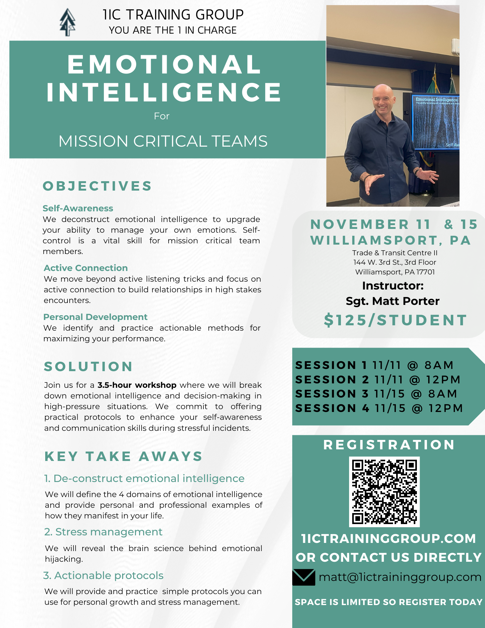 General 6 — 1iC Training Group