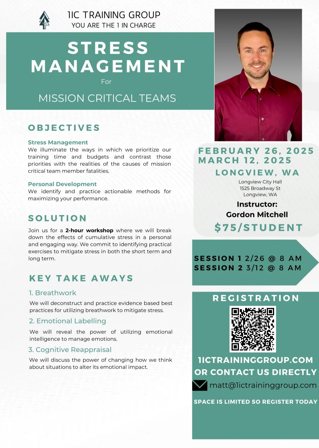 General 6 — 1iC Training Group