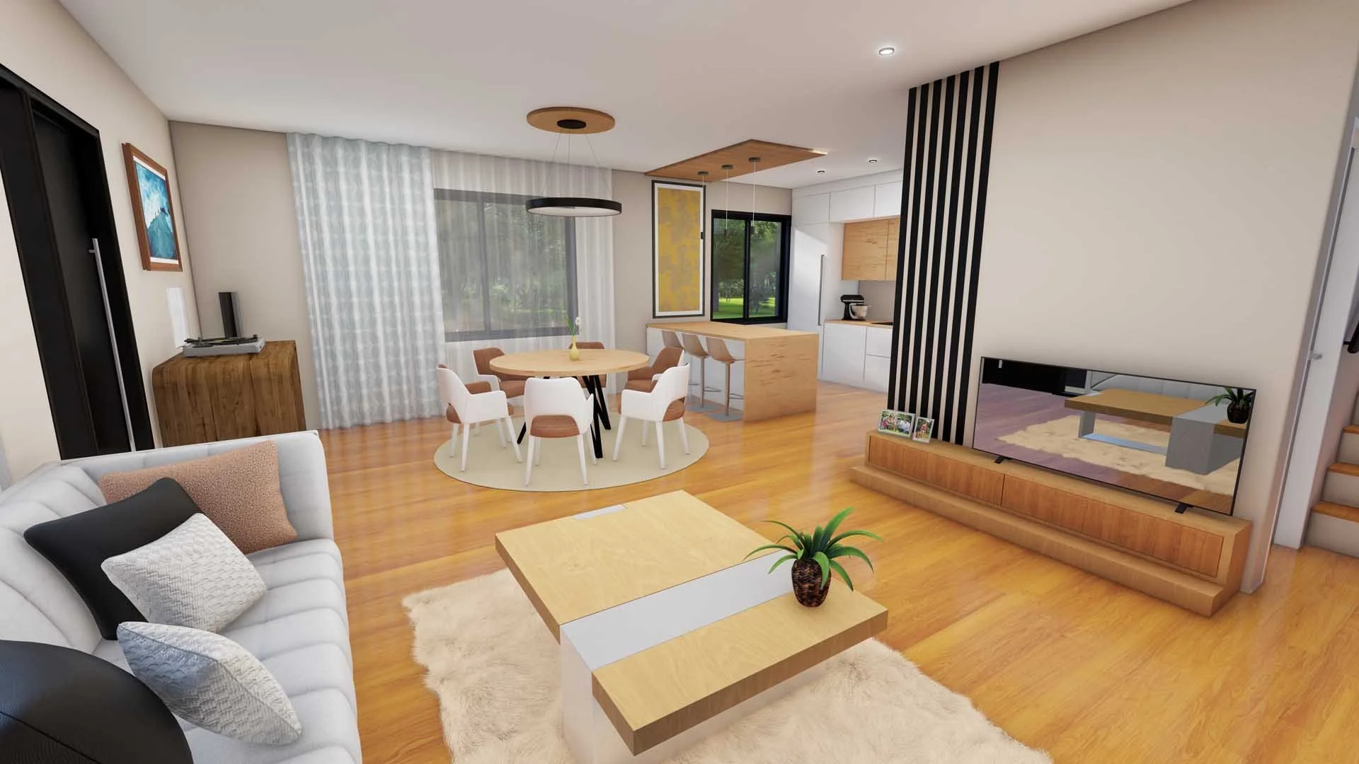 7x8 Meters House Floorplan | 20-2 — House Design Ideas