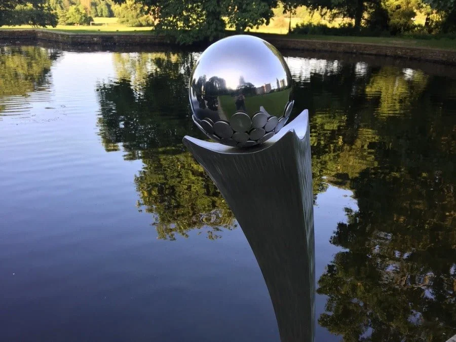 Sphere D'Arc - Bespoke Garden Art — Steve James Sculptures