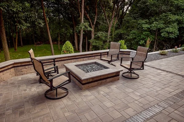 Custom Backyard Fire Pit Design & Installation — RH Landscape