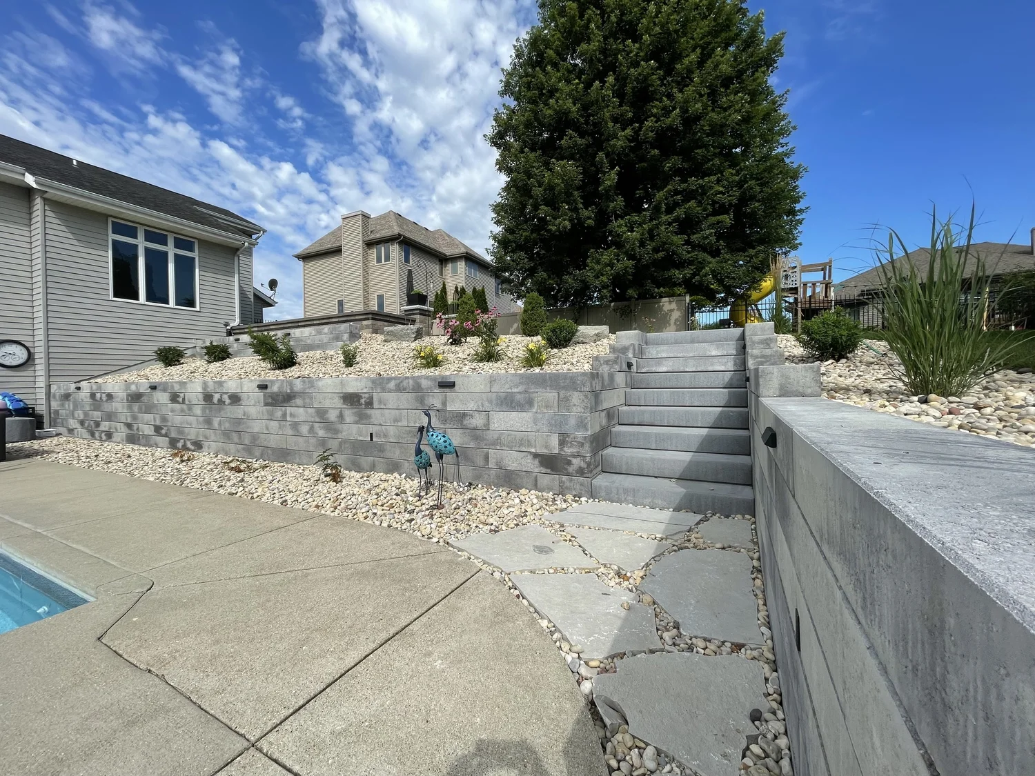 Outdoor Retaining Walls - Design & Installation — RH Landscape