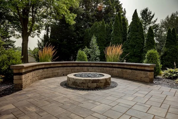 Custom Backyard Fire Pit Design & Installation — RH Landscape