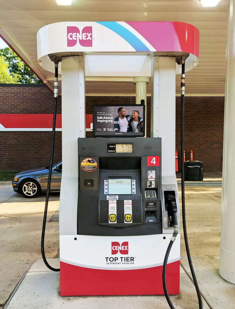 Ads at Gas Pumps | Gas Station Advertising | Advertising at Gas ...