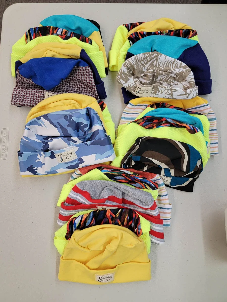 24.A Surgical Caps B. Wheelchair Seat Covers — Mending Souls