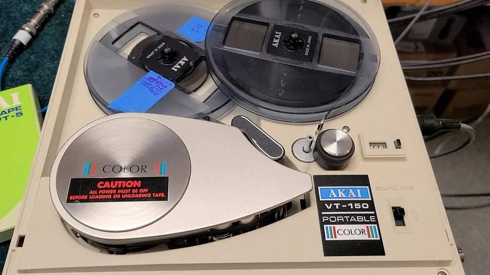 Akai 1/4 inch video tape digitizing service. Tape transfer service for ...