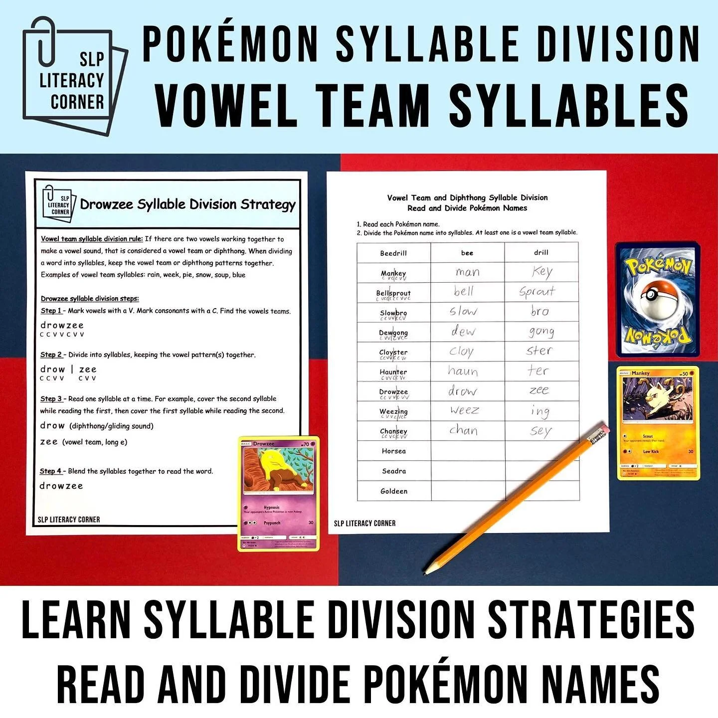 Syllable Types — SLP Literacy Corner