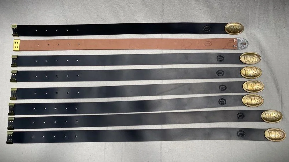 #400CD Richmond, CS Belt with 2 Piece Spoon & Wreath Buckle — The Depot