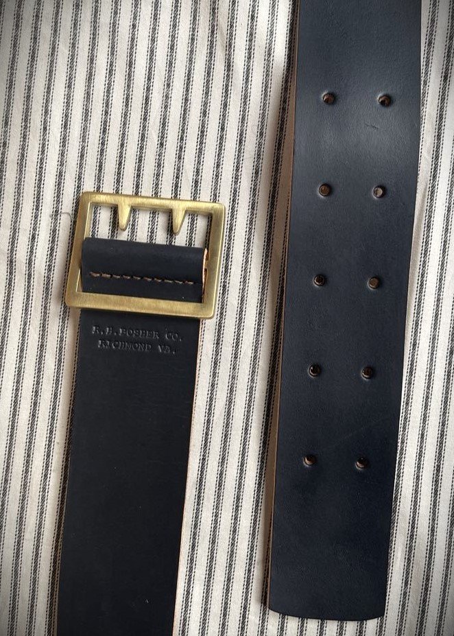 #400CD Richmond, CS Belt with 2 Piece Spoon & Wreath Buckle — The Depot