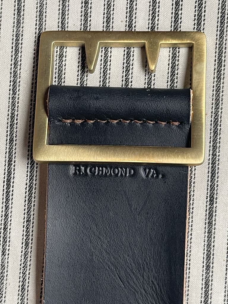 #400CD Richmond, CS Belt with 2 Piece Spoon & Wreath Buckle — The Depot
