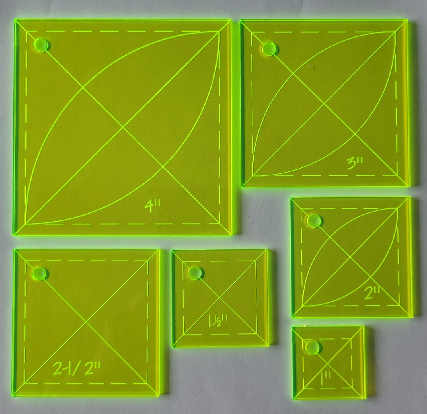 Squaring Template Set — Sew-N-Quilt