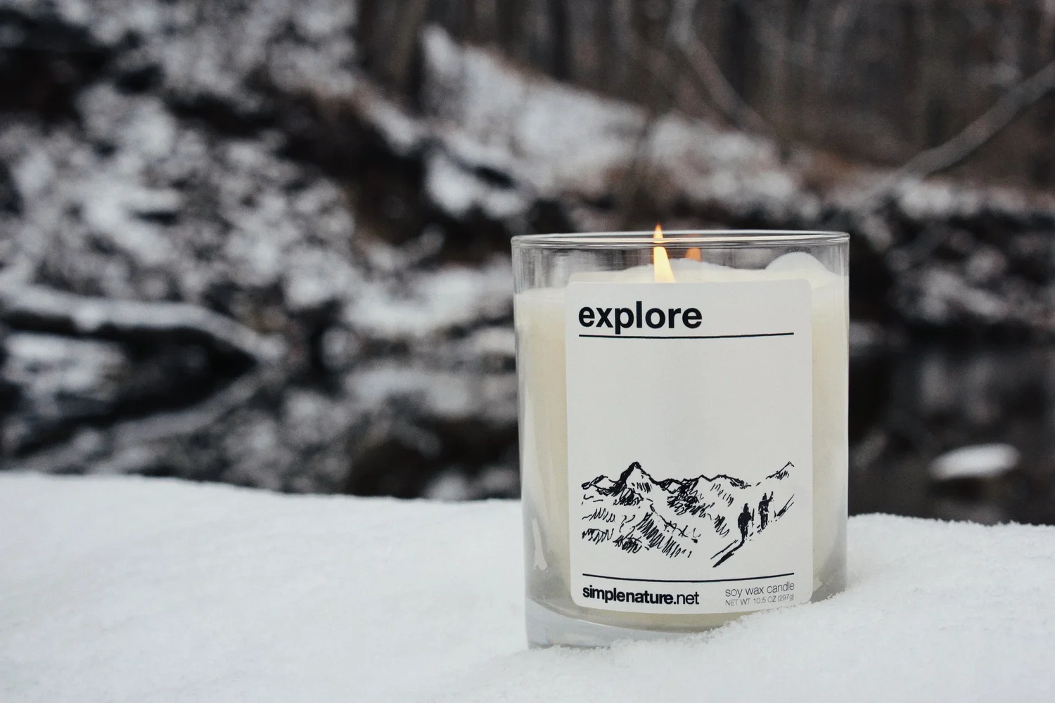 Simple Nature Soy Wax Candles