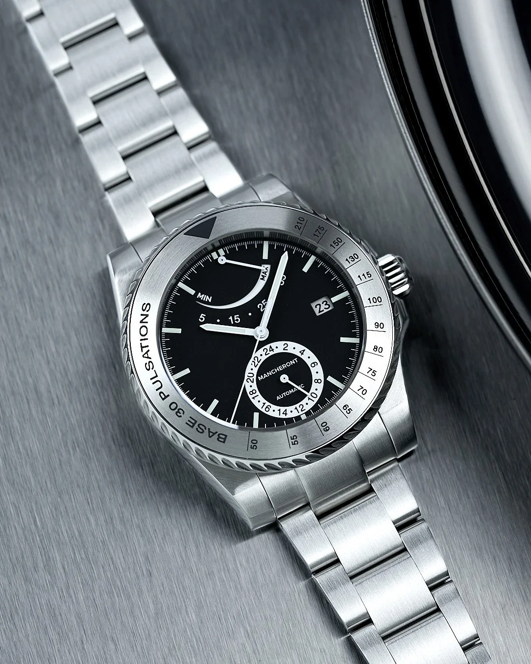 Pacer - 77000AC - Black Dial Men's Watch - Mancheront