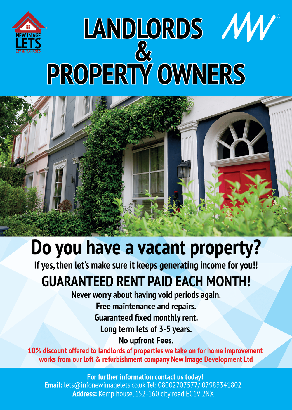 New Image Development Ltd - Logo Redesign & Flyer Design Project — MW ...