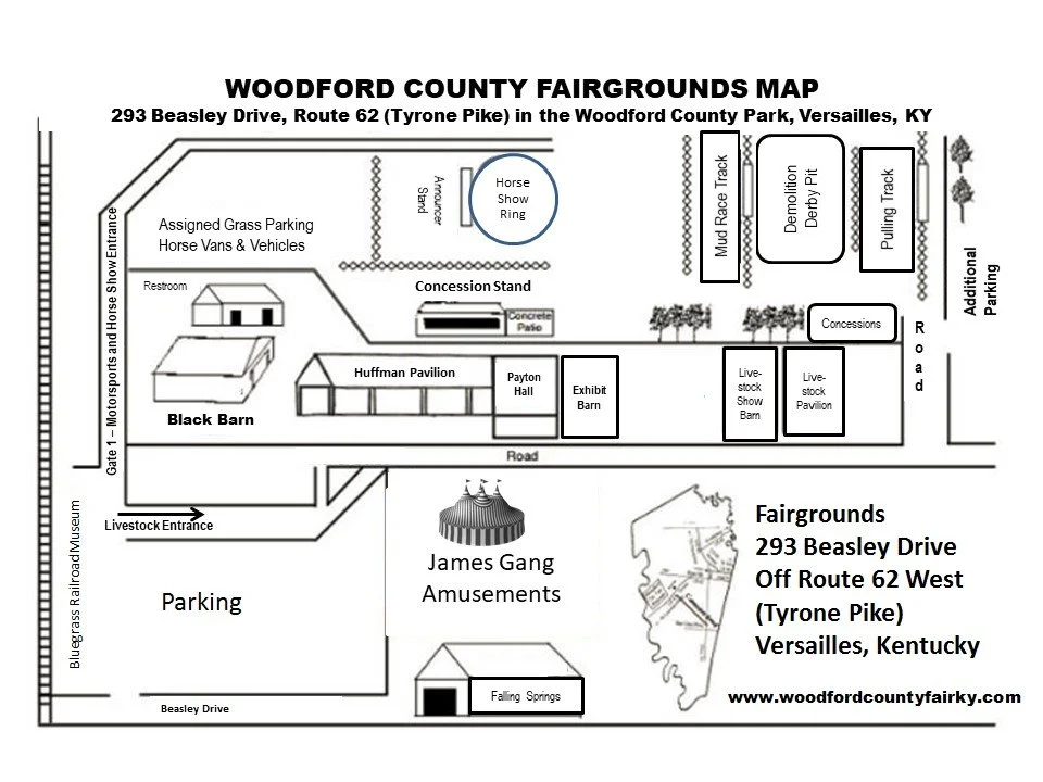 Map of the Grounds — www.woodfordcountyfairky.com