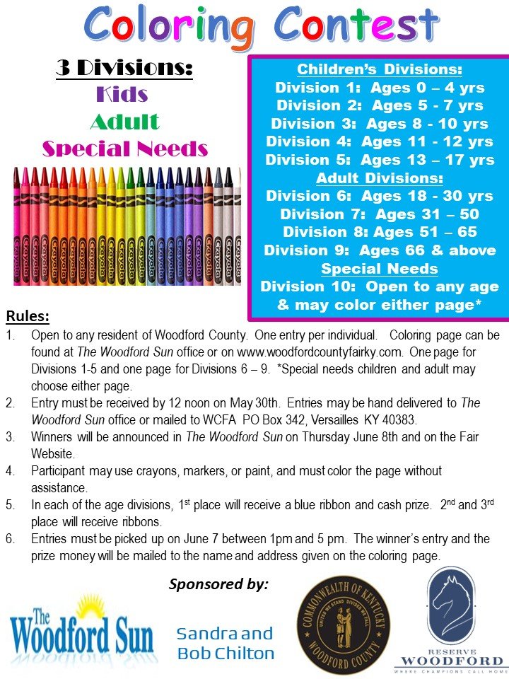 Blue Ribbon Coloring Page