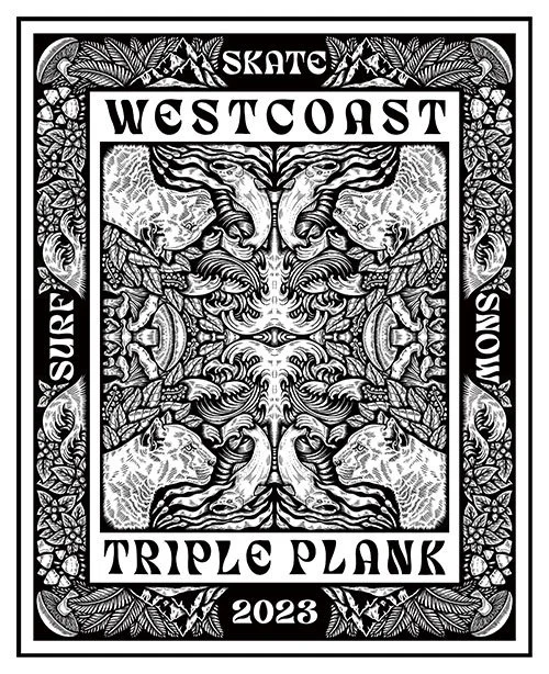 WEST COAST TRIPLE PLANK ~ DAY 1 ~ Banked Slalom — Westcoast Triple Plank